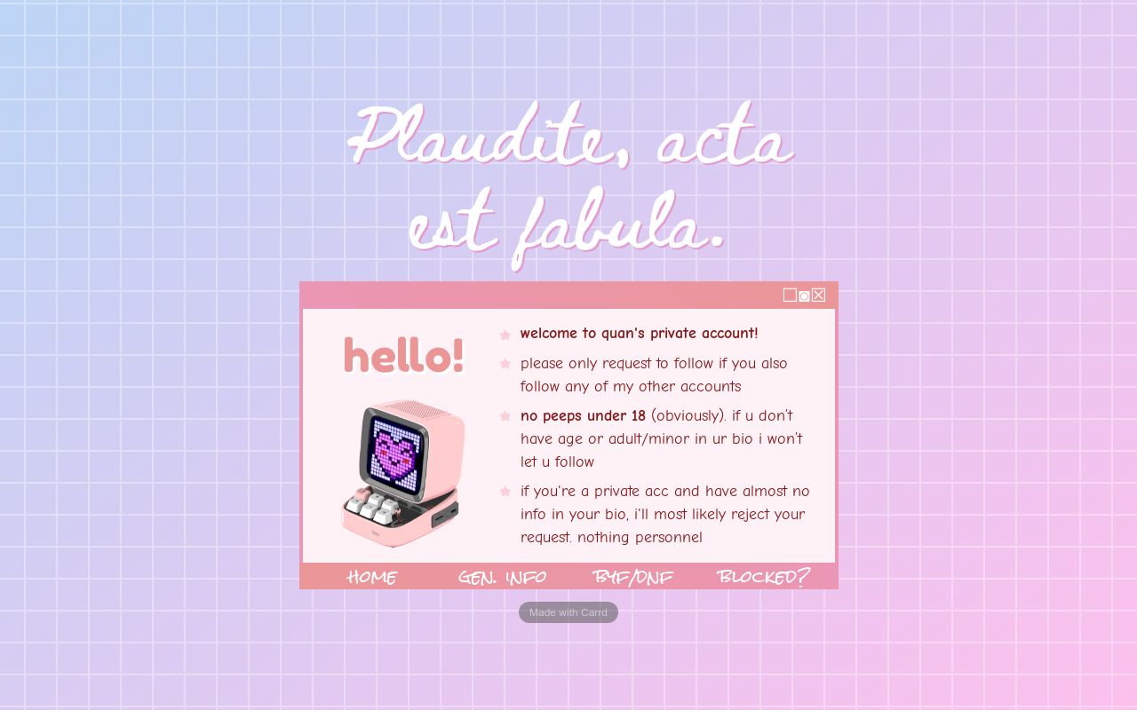 plaudite, acta est fabula.